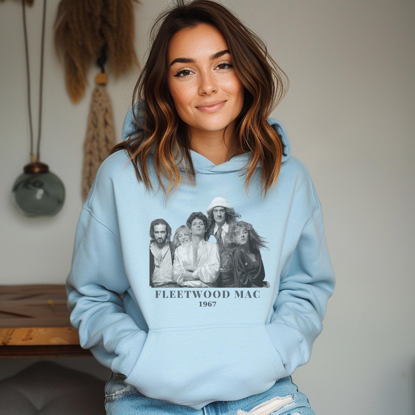 Fleetwood Mac Sweatshirt, Fleetwood Mac T-shirt, Stevie Nicks Tee, Flower Sweatshirt, Fleetwood ...