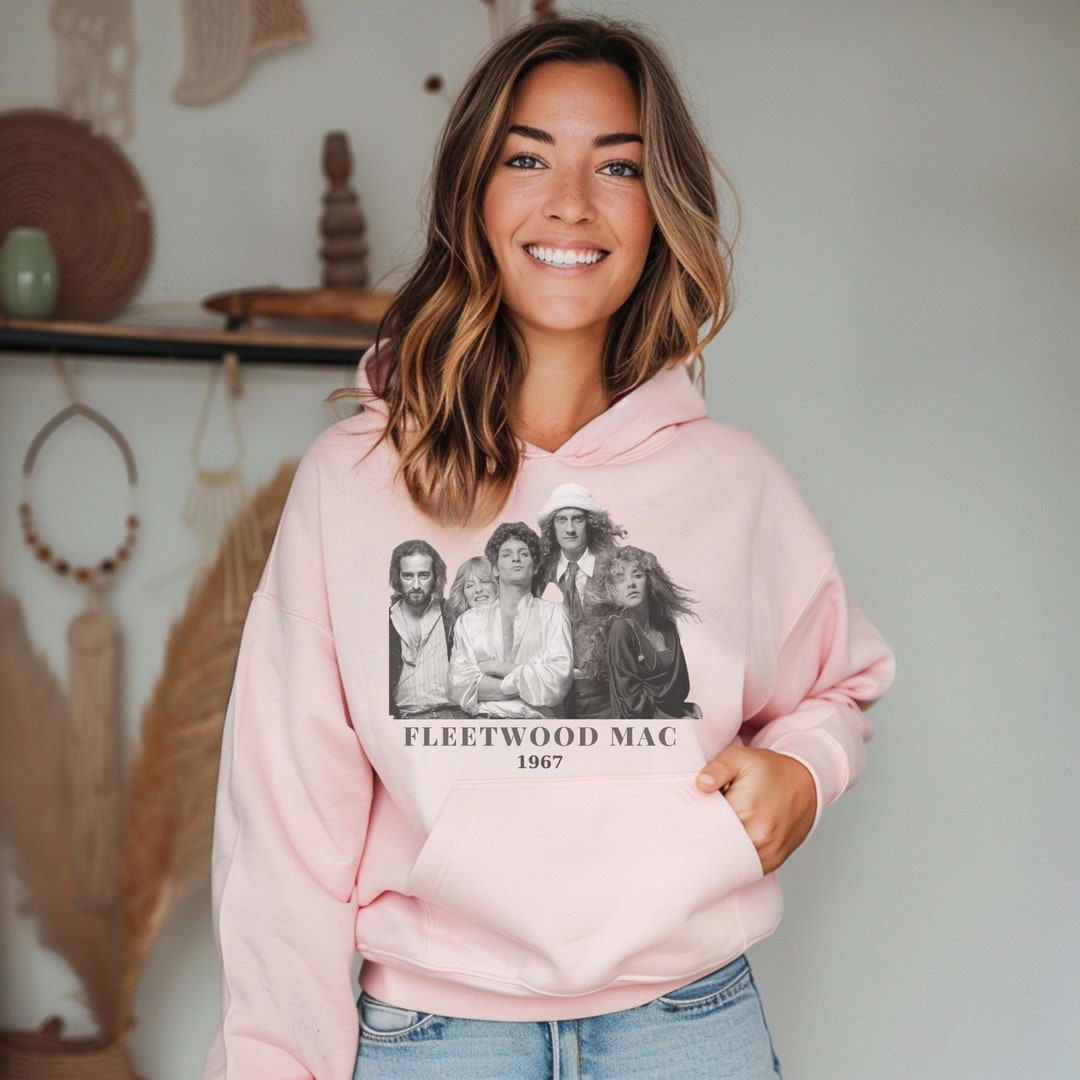 Fleetwood Mac Sweatshirt, Fleetwood Mac T-shirt, Stevie Nicks Tee, Flower Sweatshirt, Fleetwood ...