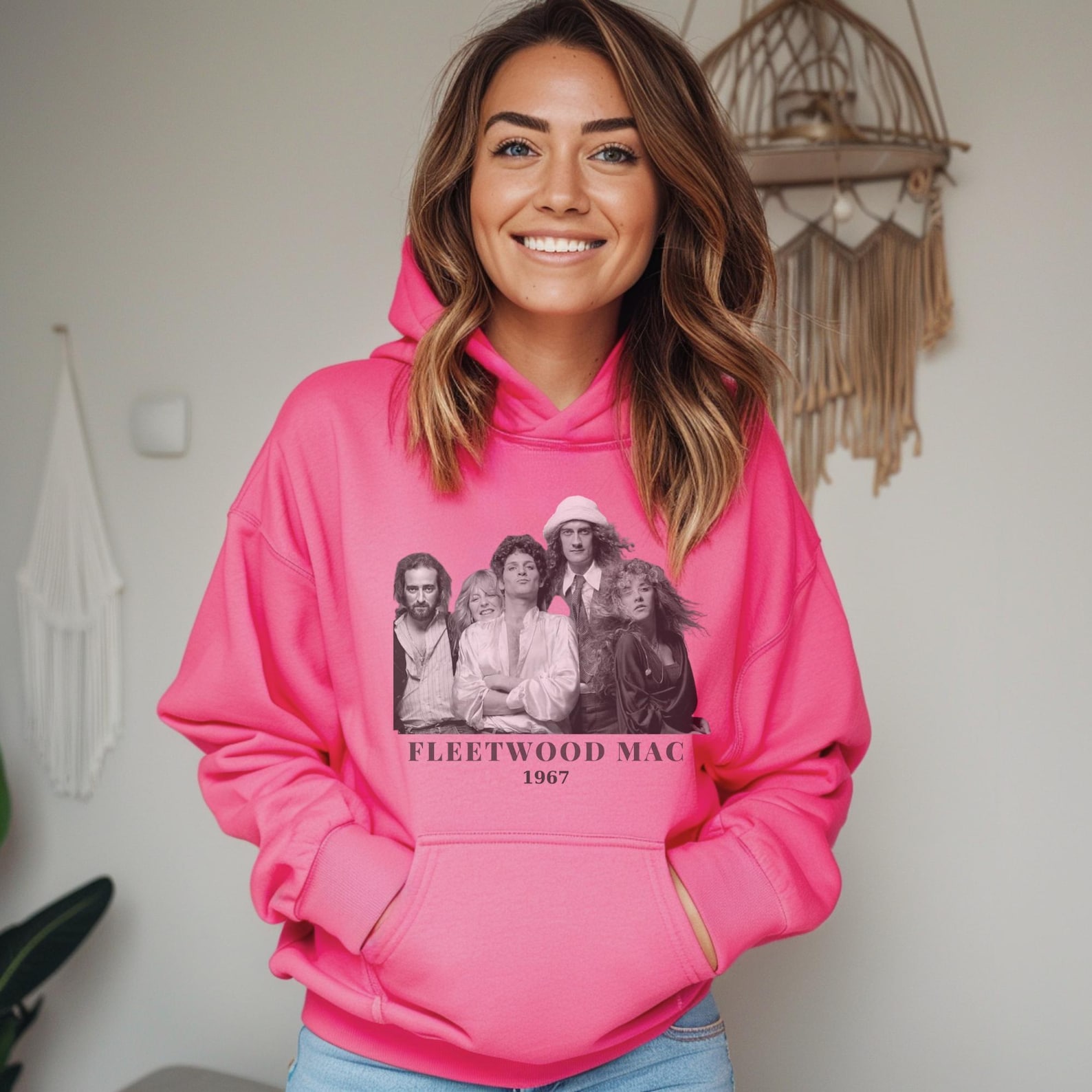 Fleetwood Mac Sweatshirt, Fleetwood Mac T-shirt, Stevie Nicks Tee, Flower Sweatshirt, Fleetwood ...