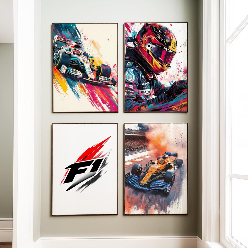 Formula 1 Prints - Etsy