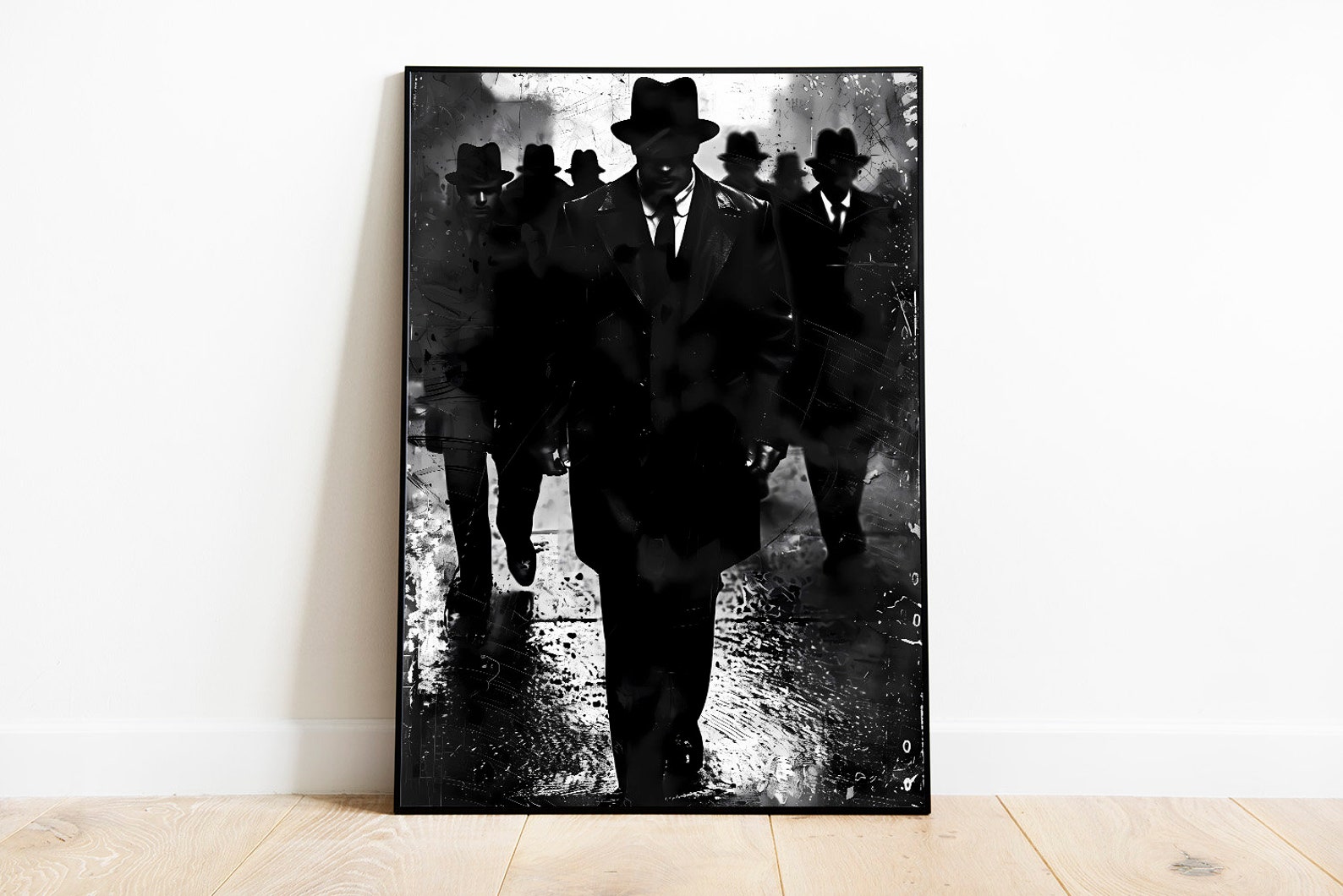 Set of 4 Mafia Prints / Home Wall Poster / Gangster Digital Art ...