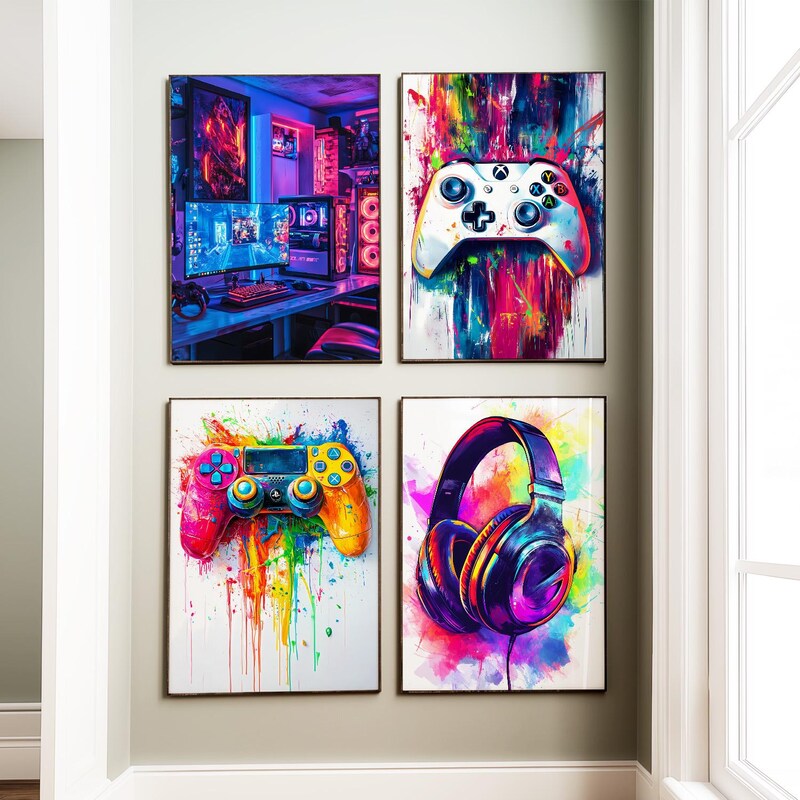 Gaming Prints - Etsy