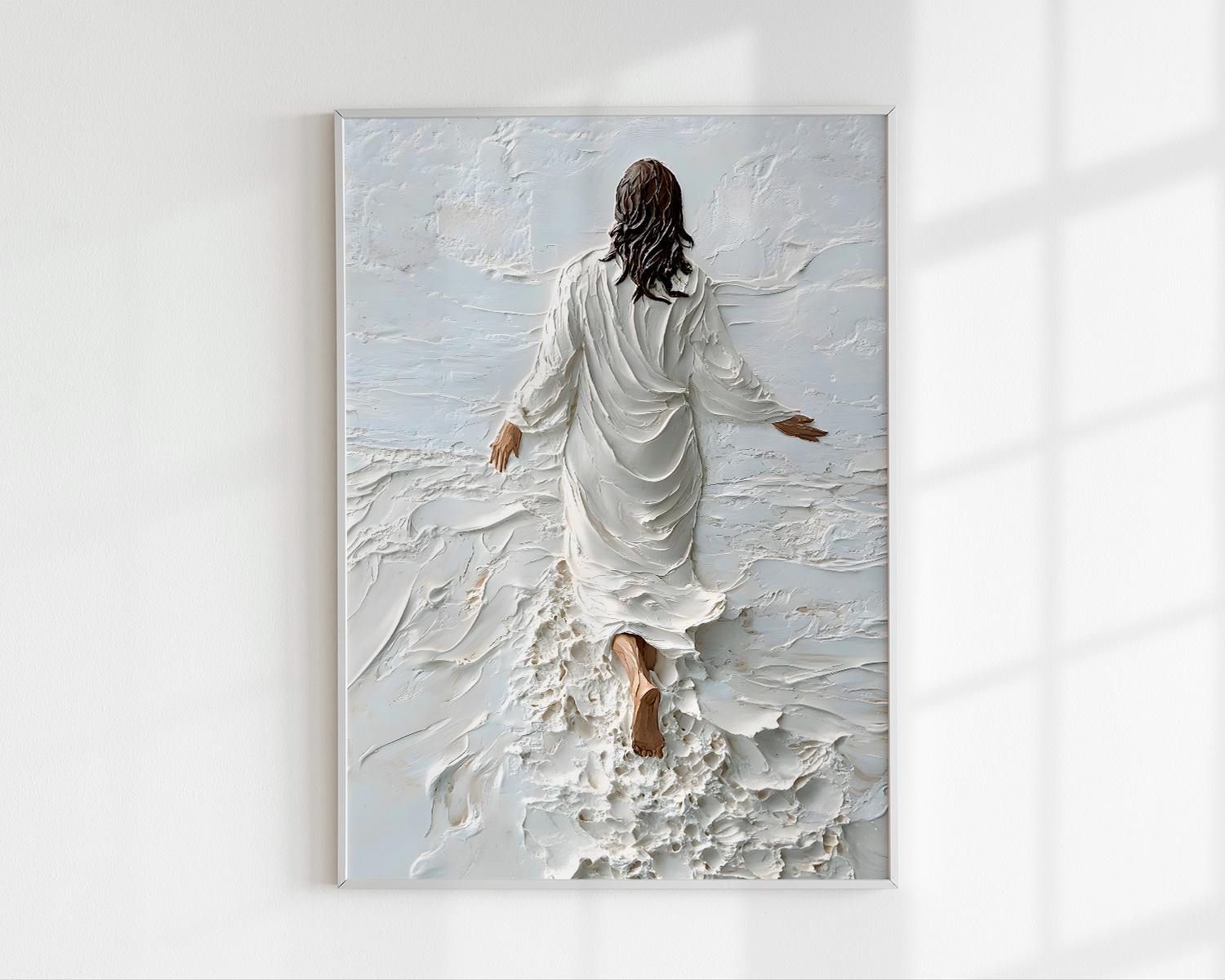 Set of 4 Jesus Prints, Jesus Poster, Printable Jpgs, High Quality ...