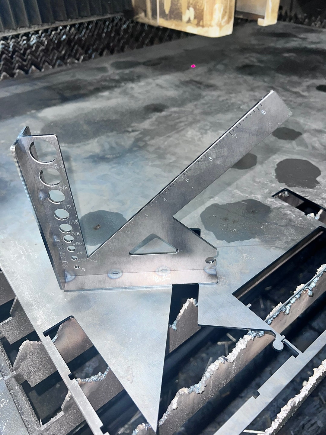 Pipe Welding Circle Centering Jig Tab and Slot Design With Ruler, DXF ...