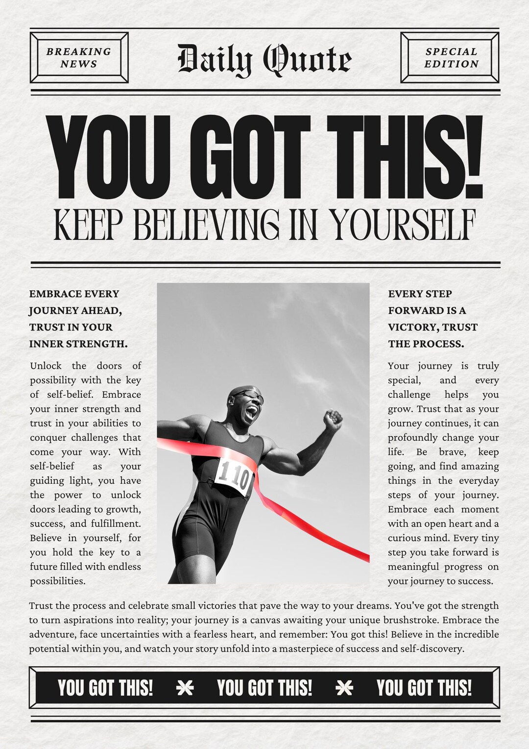 News Paper Poster - Etsy
