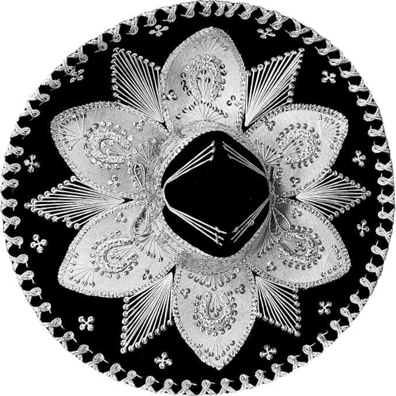 Mexican Sombrero Hat Authentic - Etsy