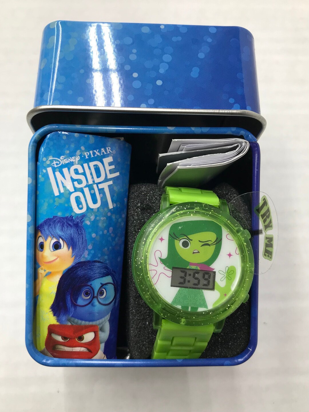 Inside Out Watch, Disgust Watch, Digital Watch - Etsy