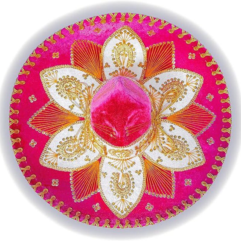 Authentic Mexican Sombrero - Etsy