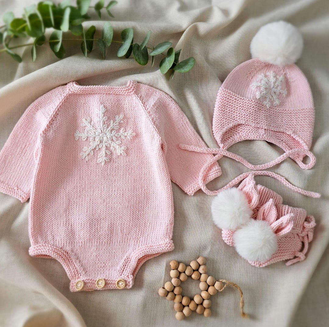 Baby Girl Rompers, Baby Girl Outfit, Bow Bone, Newborn Baby Set ...