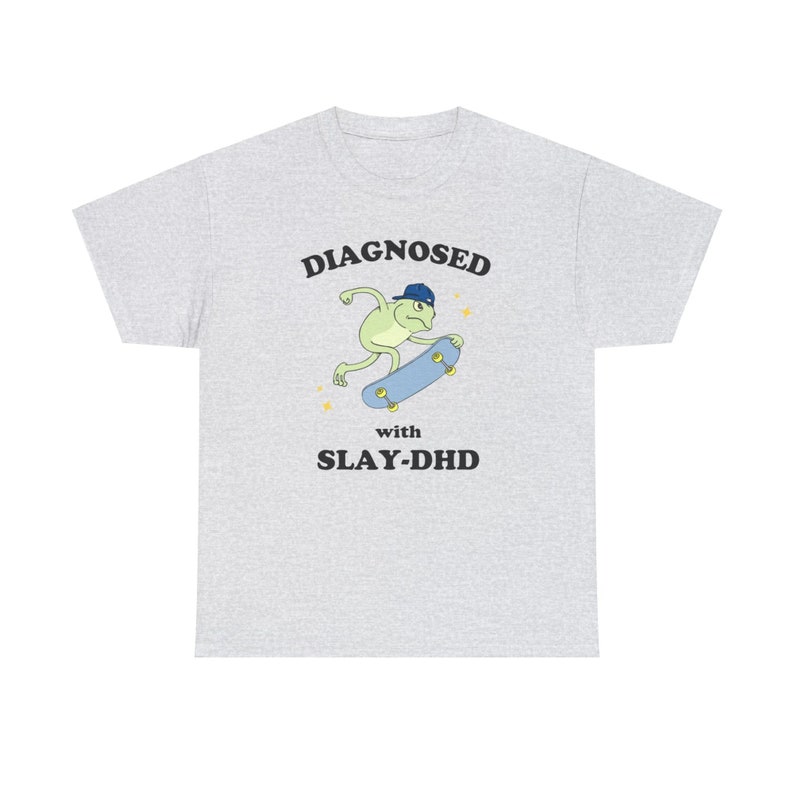 Diagnosed With Slay-dhd Shirt Frog Shirt Weirdcore Clothing Cursed ...