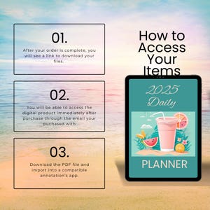 2025 Hyperlinked Digital Planner – Organize Your Year With Ease!/ Daily ...