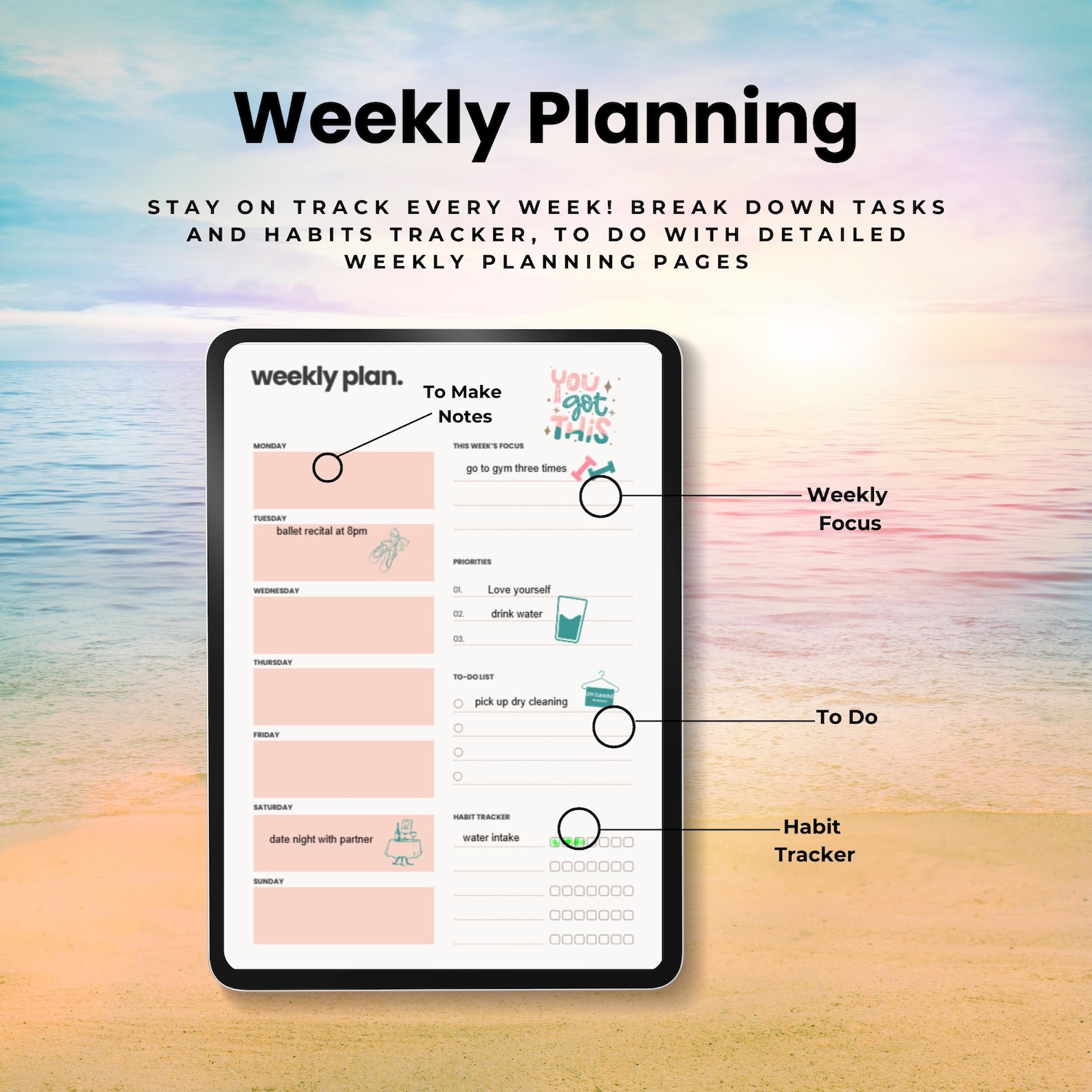 2025 Hyperlinked Digital Planner – Organize Your Year With Ease!/ Daily ...