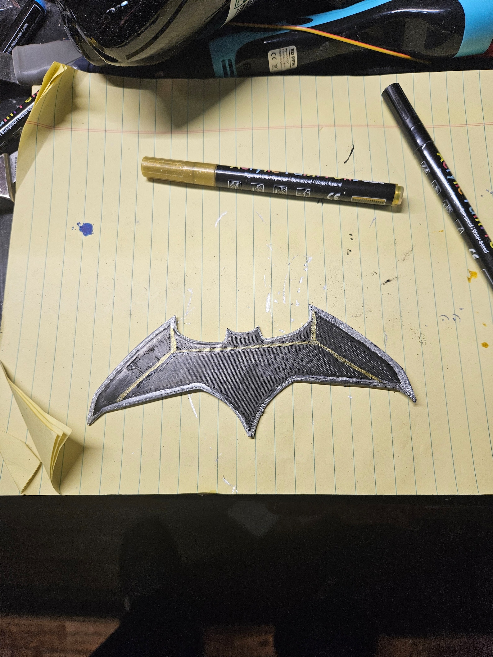 3d Printed Batarang - Etsy