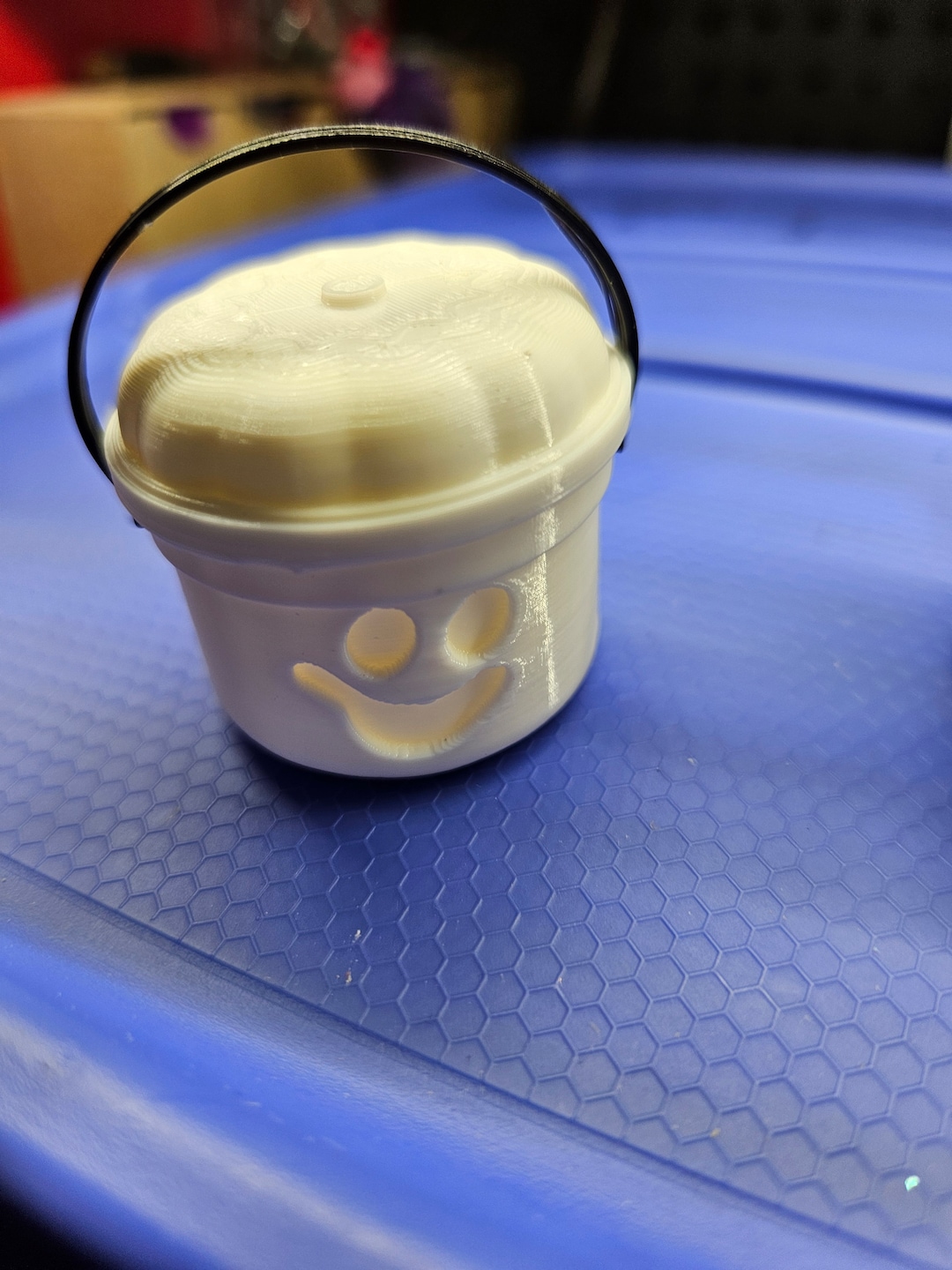 3d Printed Mini Halloween Ghost Bucket - Etsy