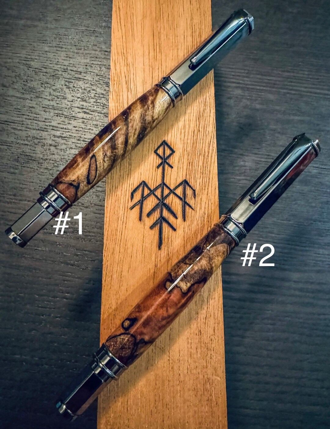 Hand Made Splalted Maple Fountain Pen - Etsy