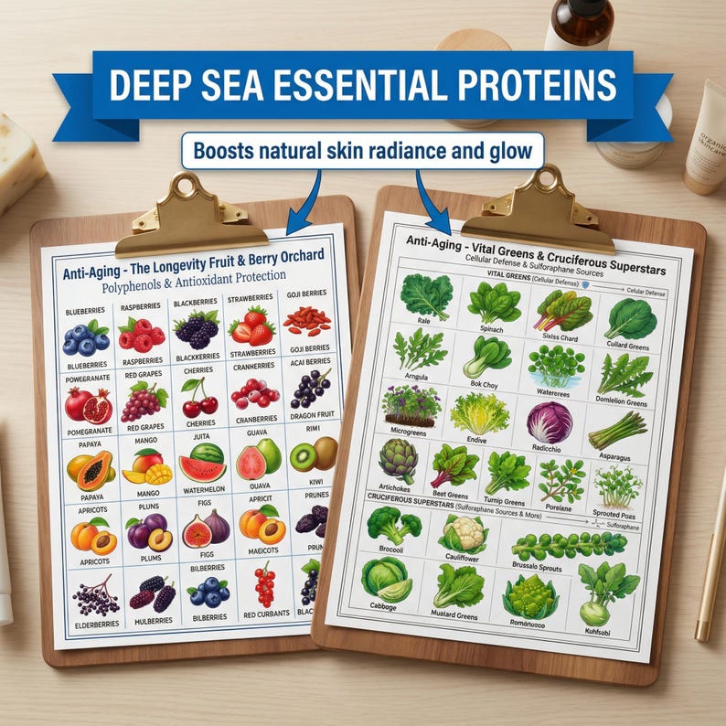 Anti-aging Food List PDF | Longevity Diet Nutrition Guide | Healthy ...