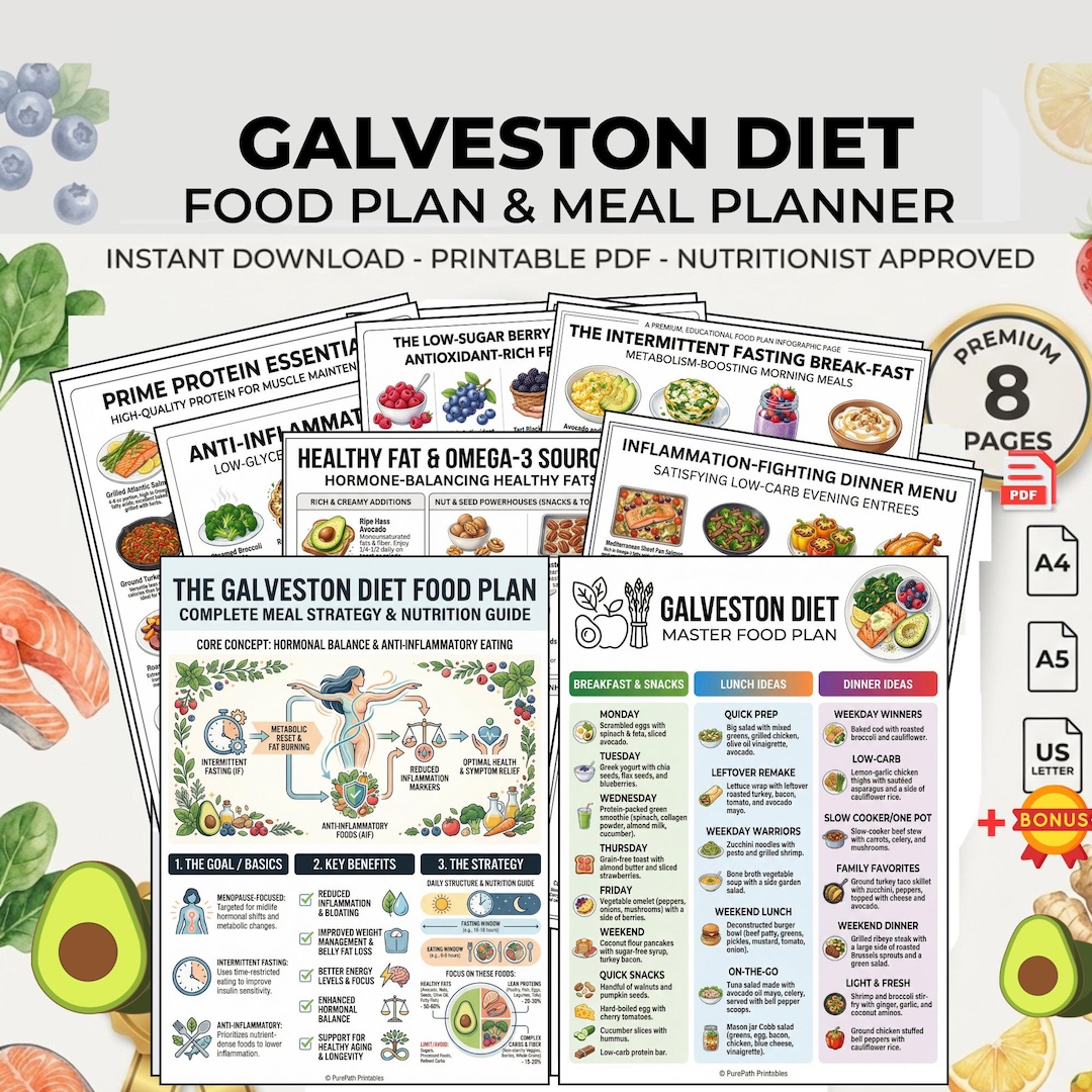 Terrific Galveston Diet Meal Plan Pdf Pictures