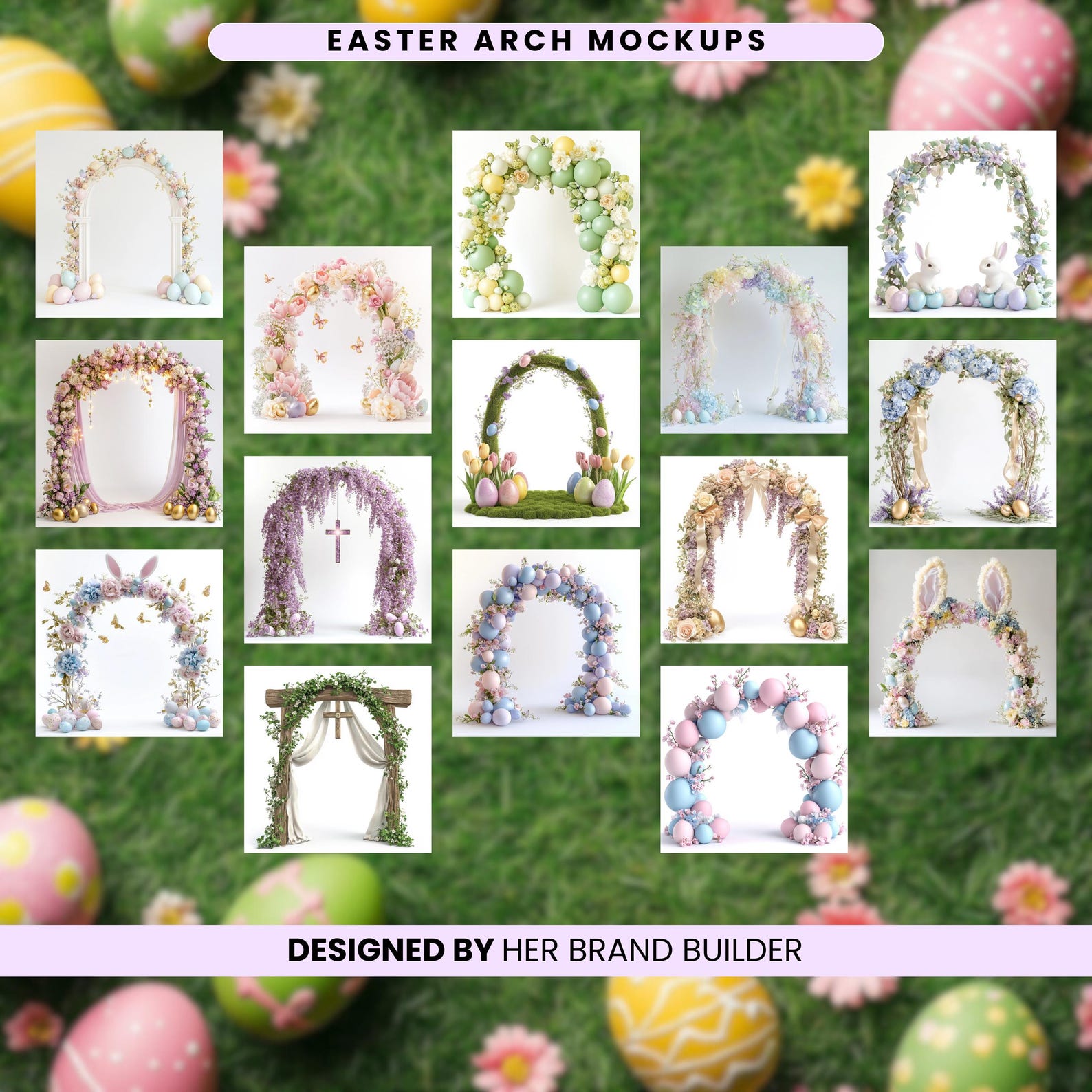 Easter Arch Mockups – 50+ High-quality Digital Downloads | Instant ...