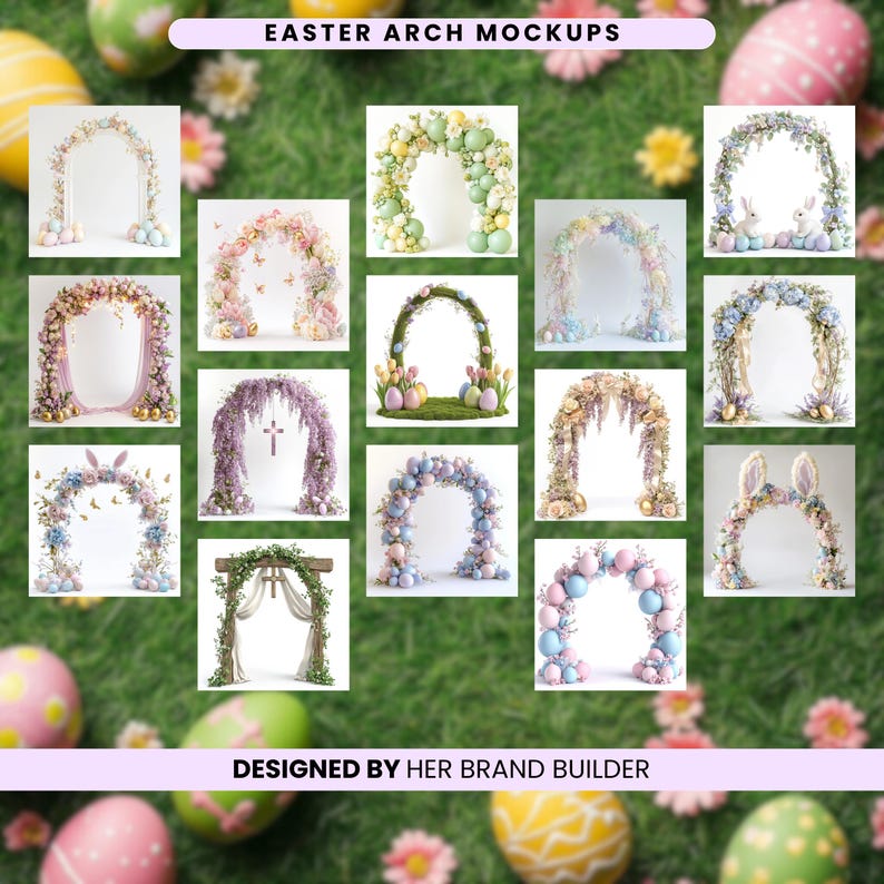 Easter Arch Mockups – 50+ High-quality Digital Downloads | Instant ...