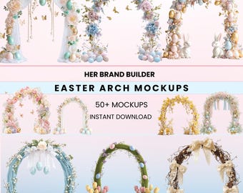 Easter Arch Mockups – 50+ High-quality Digital Downloads | Instant ...
