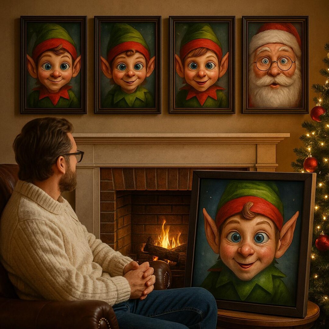 12 Retro Christmas Elf Bundle PNG, Vintage Cartoon Mascot SVG Pack ...