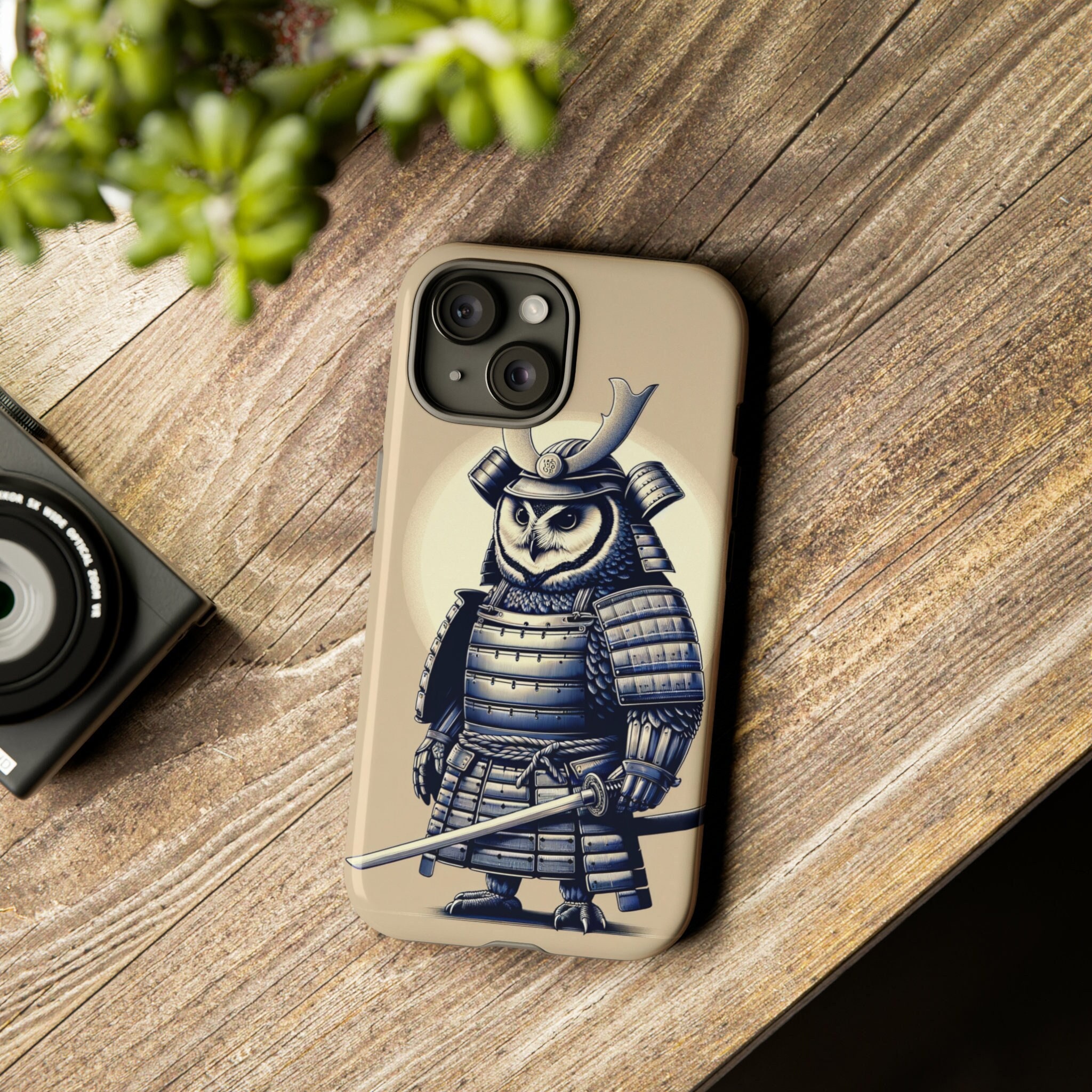 Samurai Owl Tough Phone Case - Armor for Your Phone, Wisdom for Your ...