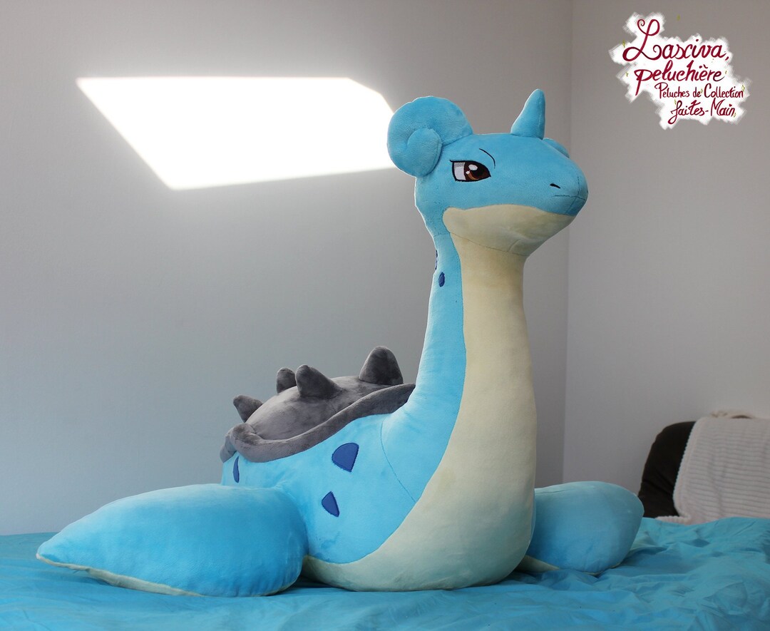 GIANT LAPRAS PLUSH Bean Bag Bed Plushie - Etsy Australia