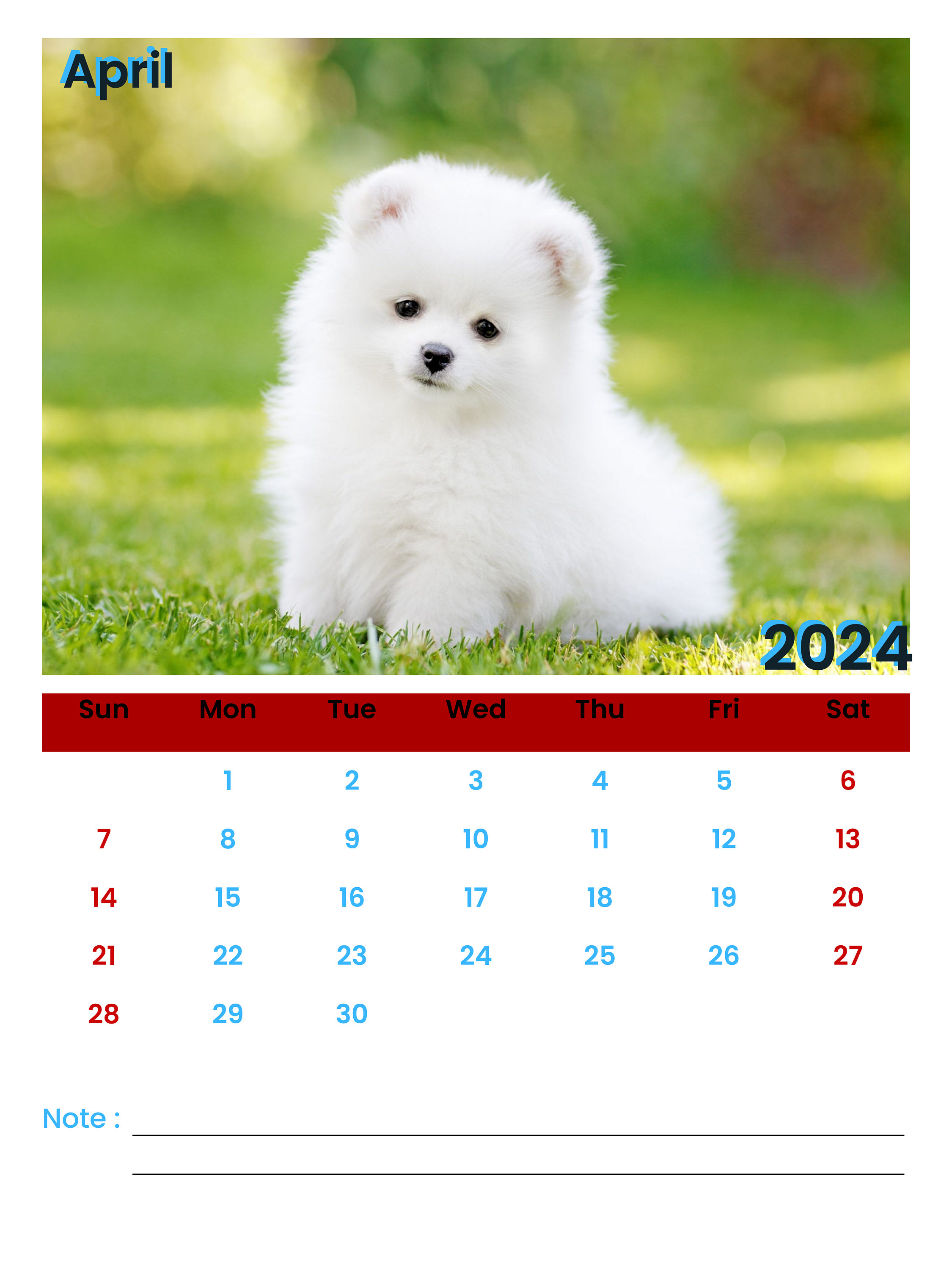 2024 Calendar Wall Calendar 2024 Cute Dogs Calendar Dogs Calendar Pets ...