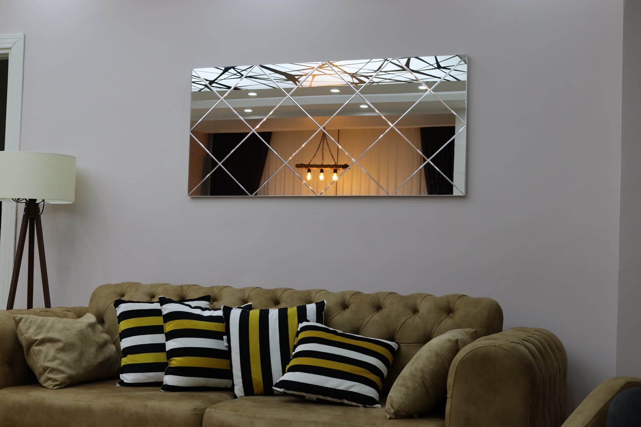 Ayna, Salon Aynası, Baklava Dilimli Ayna, Dekor Ayna - Etsy