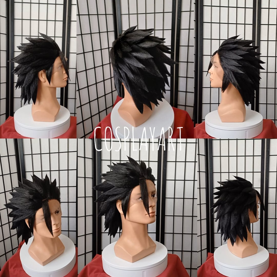 Zack Final Fantasy Cosplay Wig Commission - Etsy