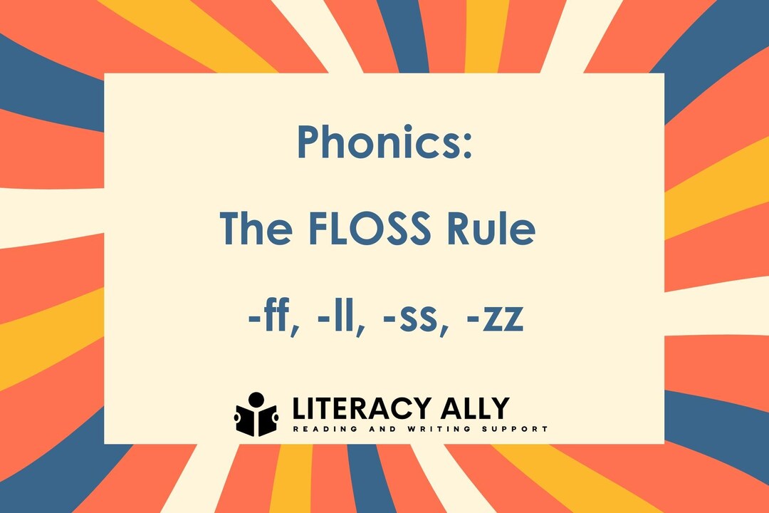 Phonics Rules: the FLOSS Rule, "ff", "ss", "ll", and "zz" - Etsy