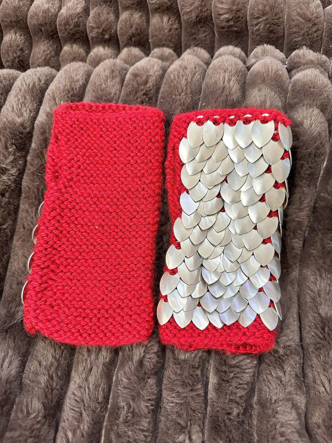 Dragon Scalemail Armwarmers - Etsy