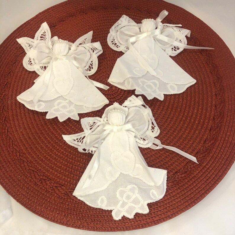 Lot of 14 Doily Angels - Etsy