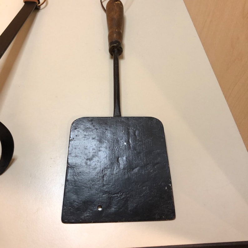 XL Hand Forged Vintage Iron Cooking Utensils - Etsy