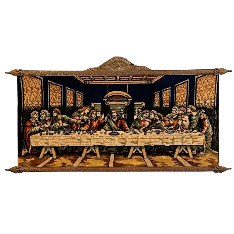Last Supper Tapestry - Etsy