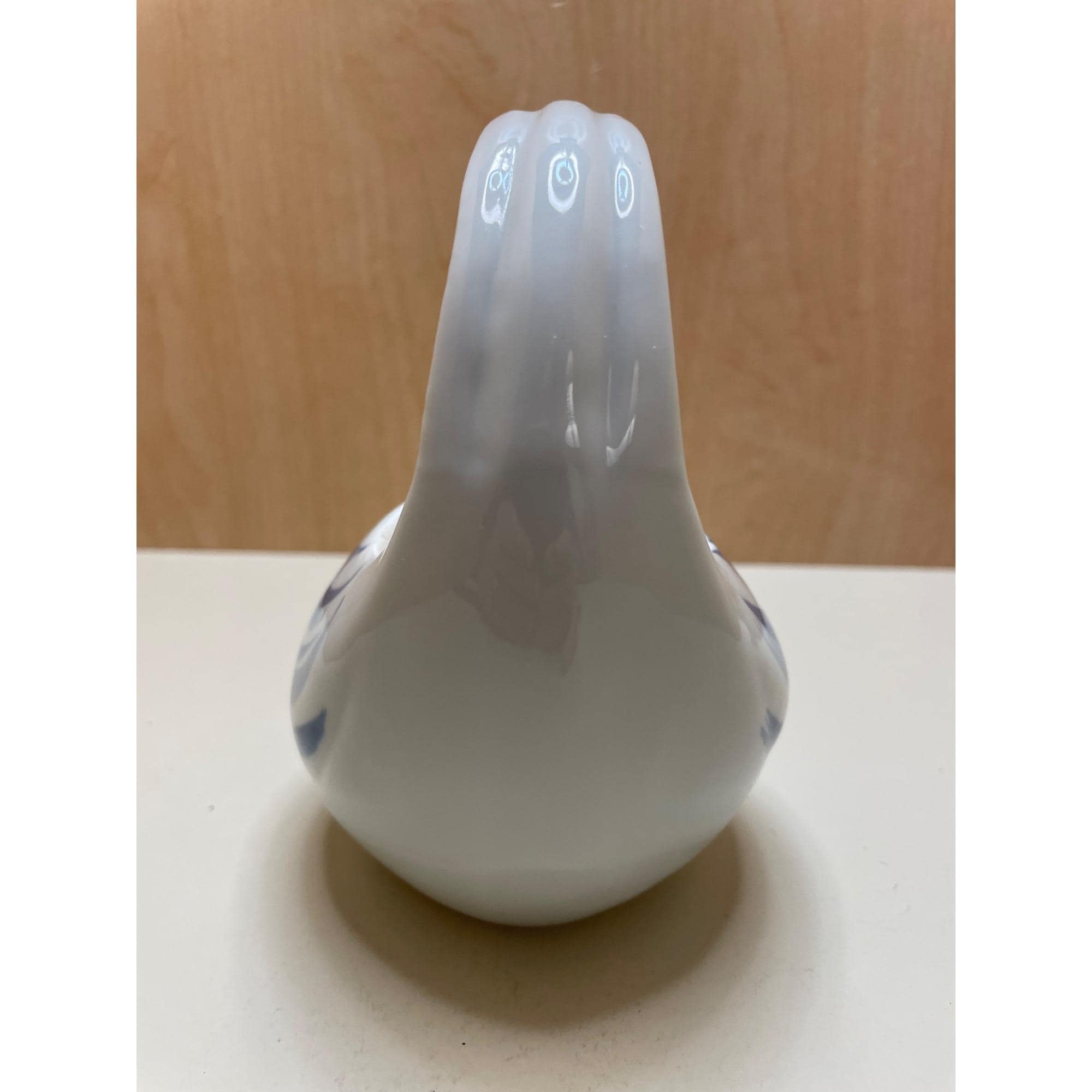 Small Vintage Takahashi Blue Ware Porcelain Swan/goose Planter ...
