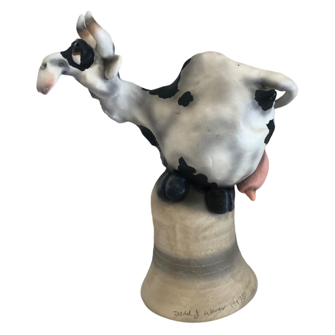 Hand-made Pottery COW BELL Unique and Adorable - Etsy