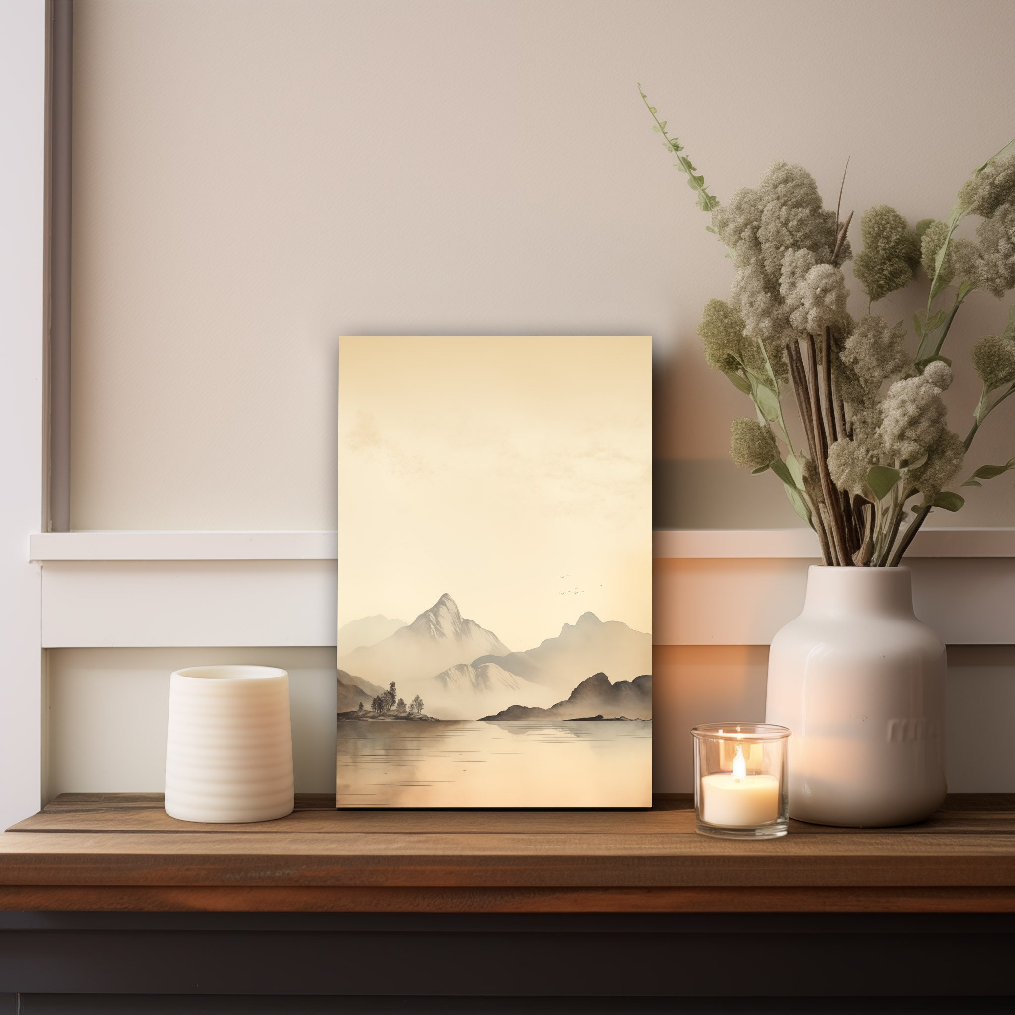 Crystal Cascade Landscape Wall Art, the Perfect Gift for the Nature or ...