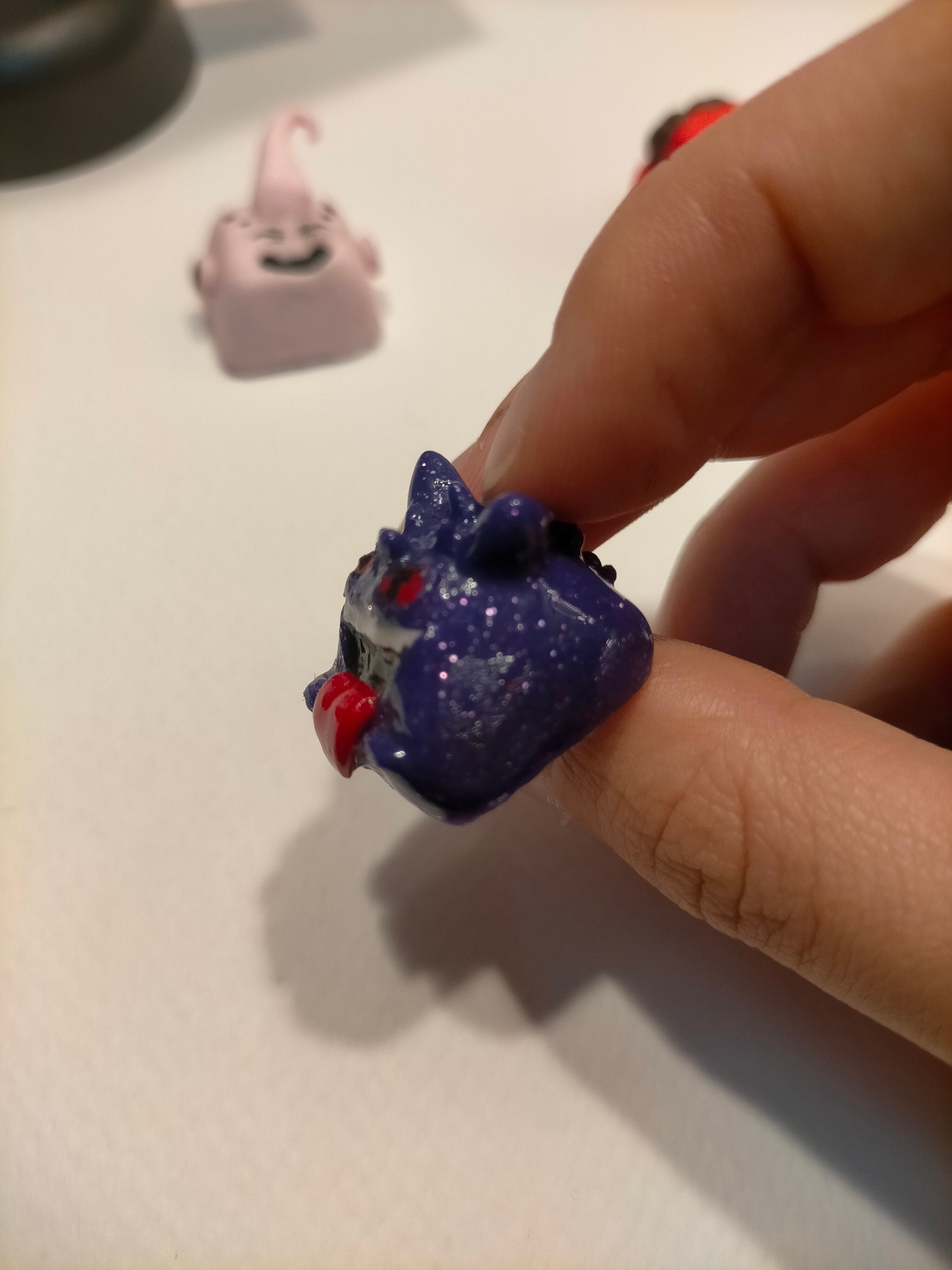 Pokémon Gengar Keycaps - Etsy