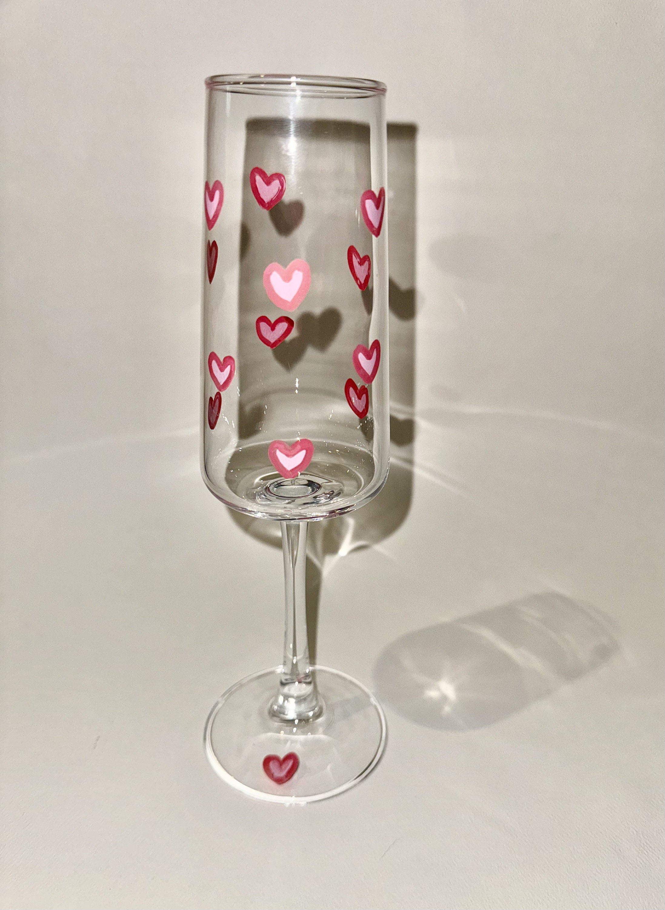 Heart Champagne Glass - Etsy