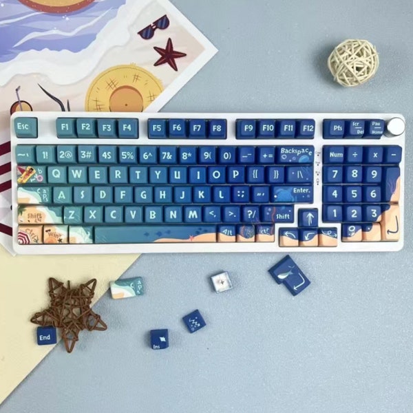 Ocean Keycaps - Etsy