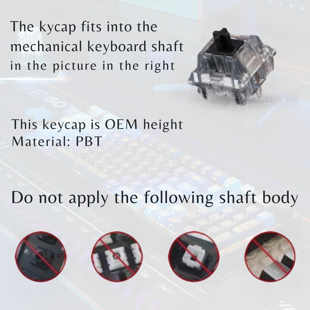 Toast Bread Custom Keycap Artisan Keycaps Resin for Mechanical Keyboard ...