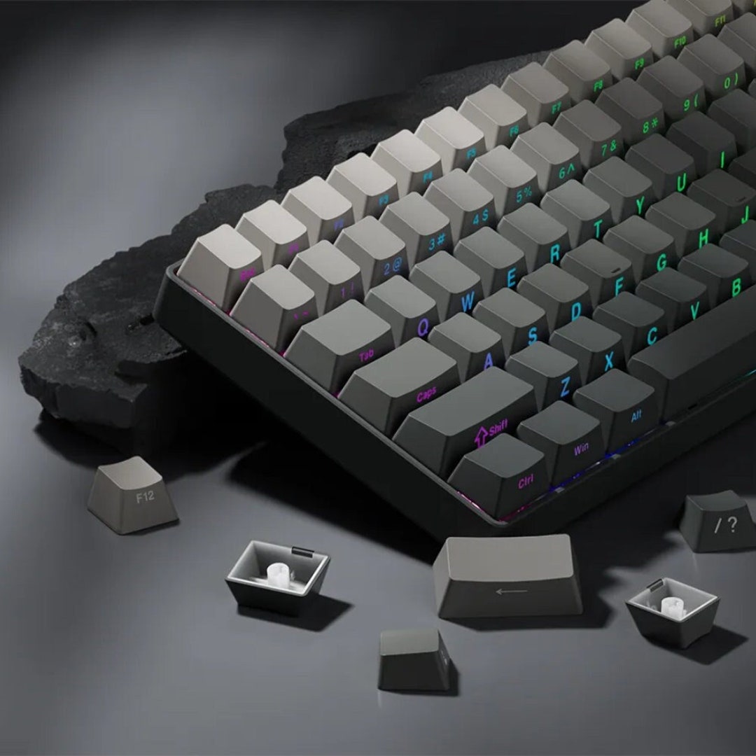 POLAR NIGHT Keycaps Custom Keycaps Set Artisan Keycaps 136 Keys Pbt OEM ...