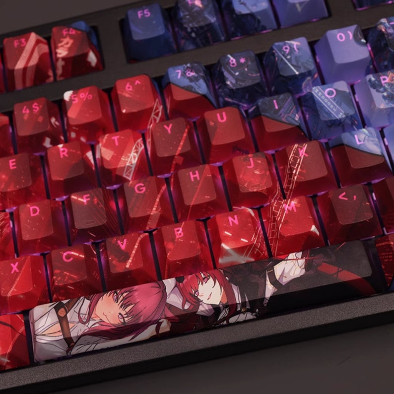 ANIME Cartoon Custom Keycaps Keycaps Set Artisan Keycaps 108 Keys OEM ...