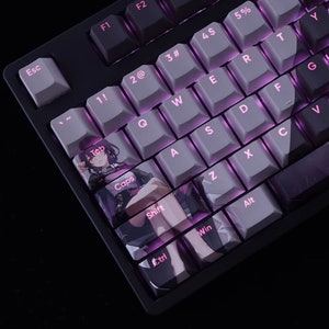 ANIME Cartoon Custom Keycaps Keycaps Set Artisan Keycaps 108 Keys OEM ...