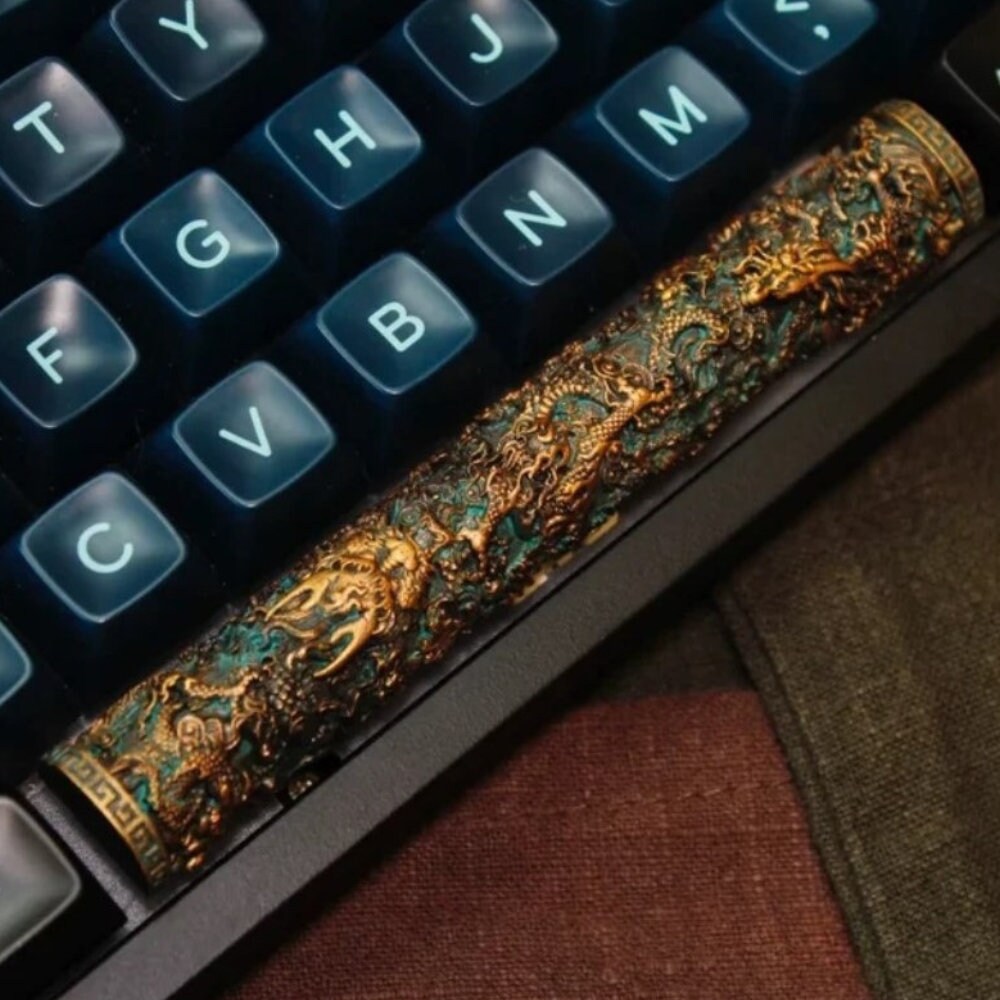 DRAGON PILLAR Artisan Keycap Column Spacebar Resin Spacebar Mechanical ...