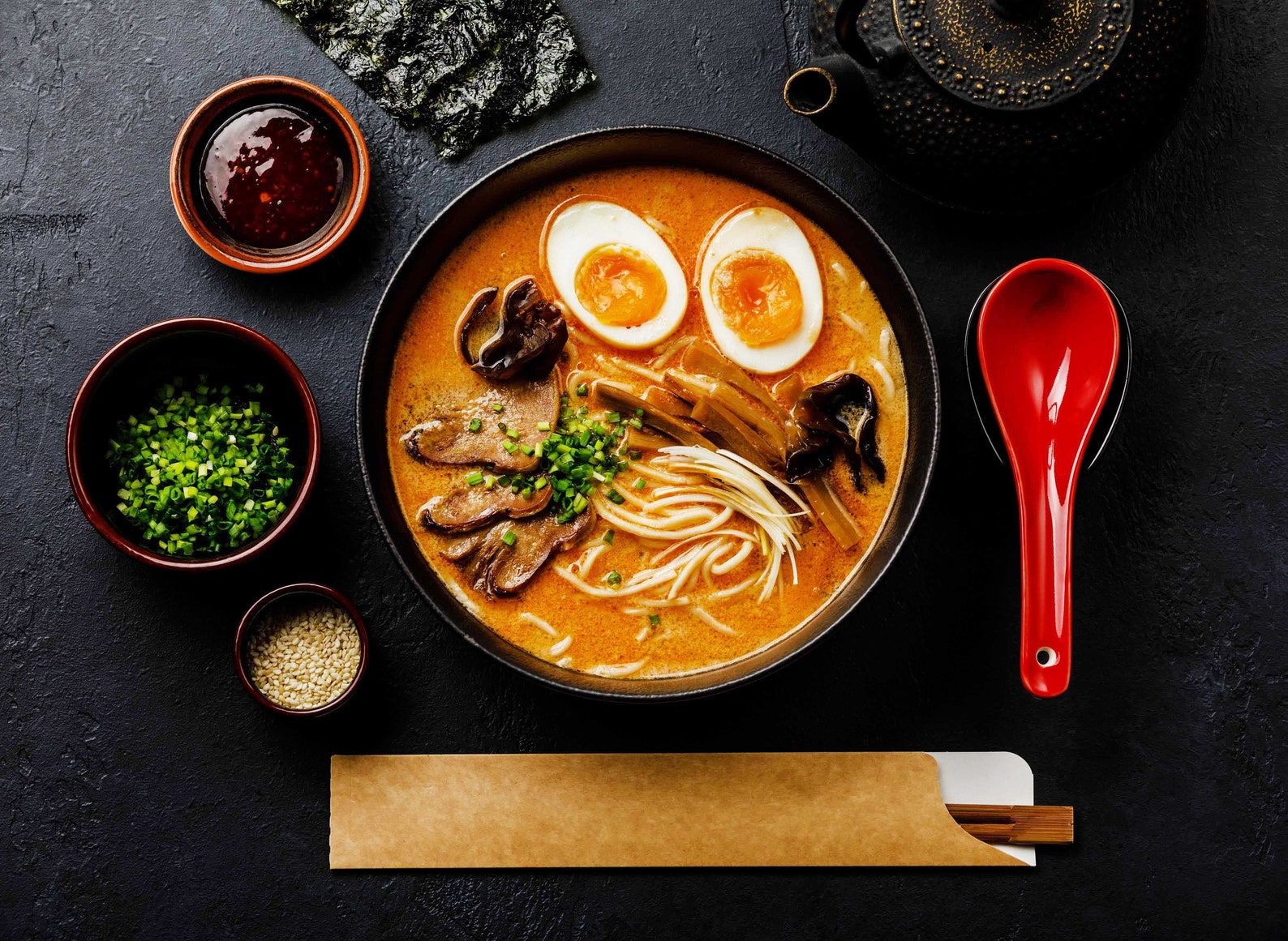 Ramyeon Ramen Noodles Foods Digital Recipe, Simple Cooking Recipes - Etsy