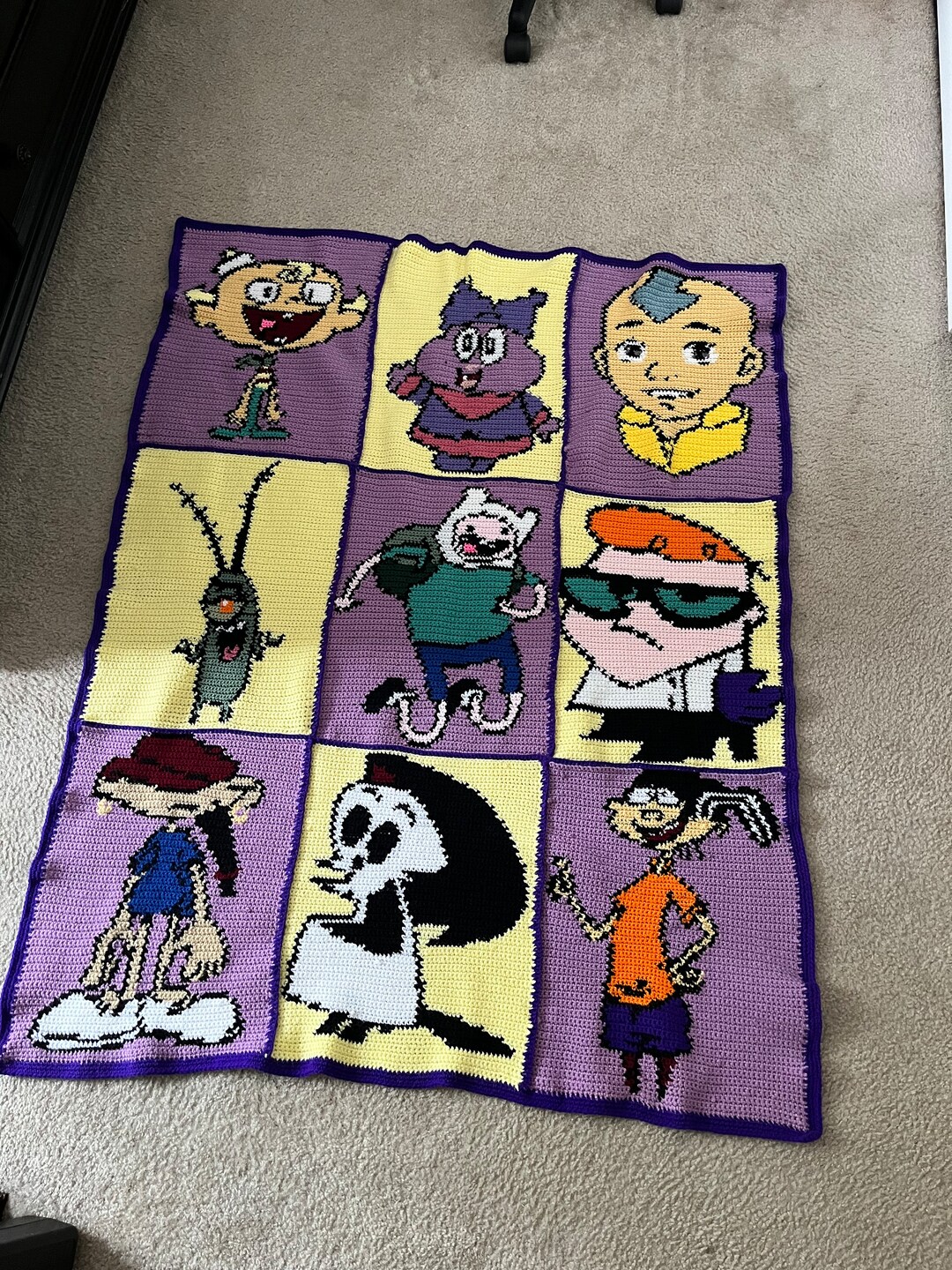 DIGITAL DOWNLOAD: Cartoon Medley Graph Pattern - Etsy