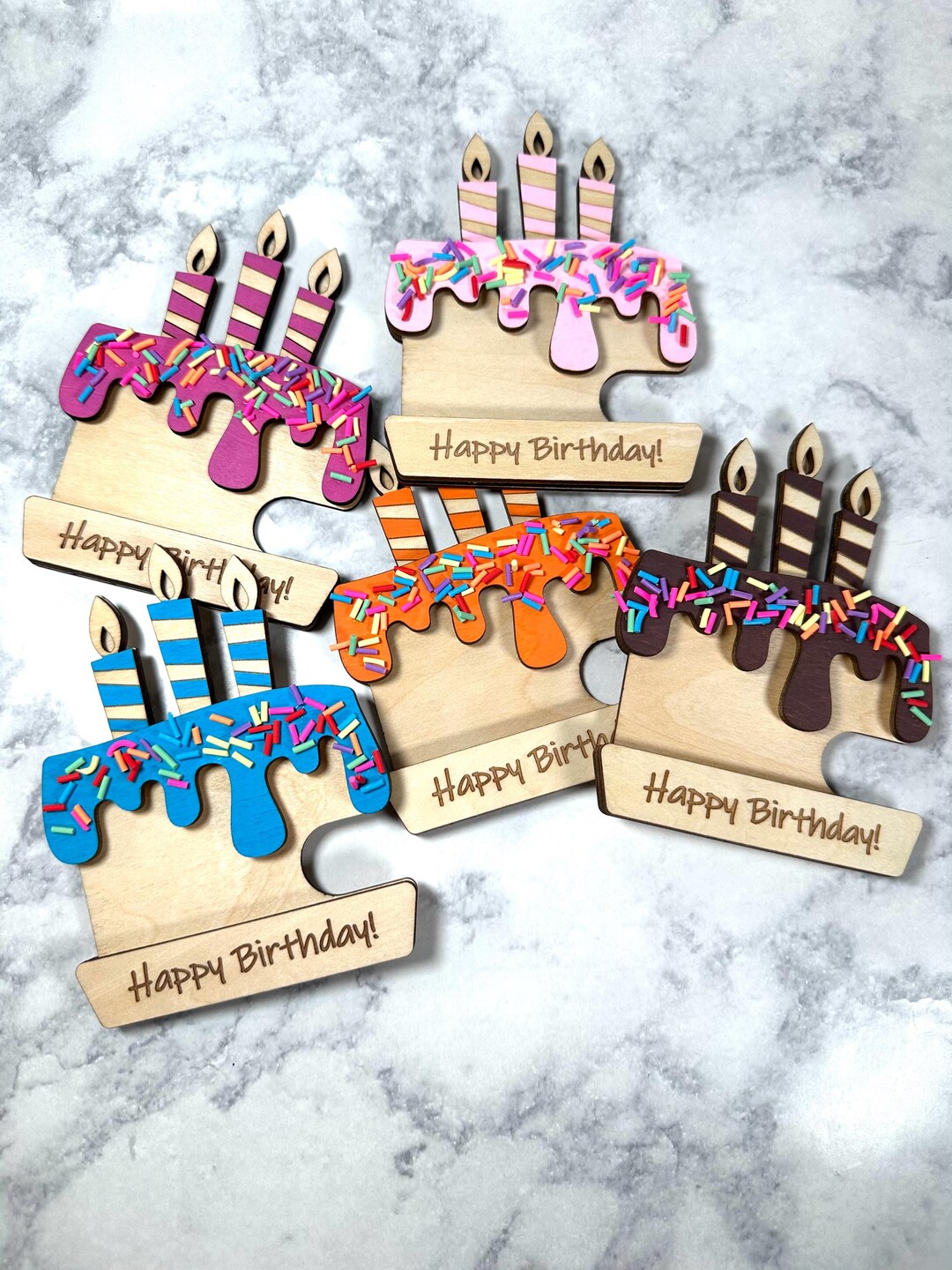 Birthday Cake | Handmade Gift Card Holder | Party Gift | Gift for ...