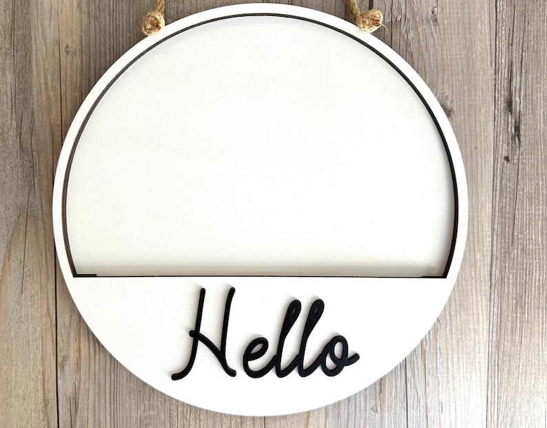 Welcome Sign (interchangeable Inserts Sold Separately) | 10.50 ...